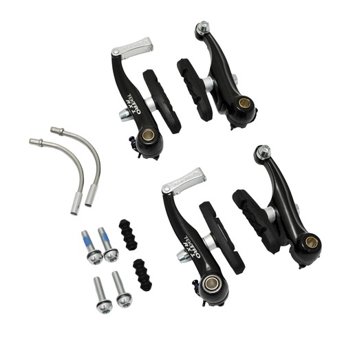 TEKTRO RX1 Mini-V Brake Cyclocross Brake Set (Front+Rear) , Black | eBay UK