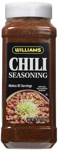 Williams Chili Seasoning Mix 18 Oz - 041149011984 for sale online | eBay
