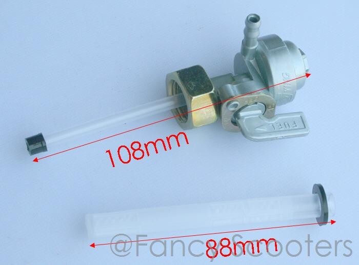 GAS TANK FUEL PETCOCK M15 X1.5 FOR ALL MAJOR BRANDS | eBay