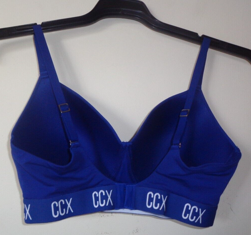 "City Chic-CCX" Cobalt Blue Moulded Wirefree Bra. Size XS/14. BNWT | eBay