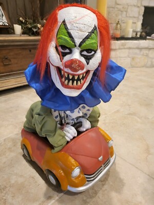 Spirit Halloween Clown Car Animatronic - Get it in Time for Halloween ...
