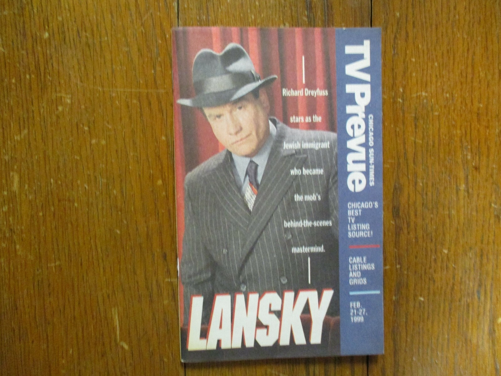 1999 Chicago Sun-Times TV Prevue Maga(LANSKY/RICHARD DREYFUSS/SHERRY STRINGFIELD | eBay