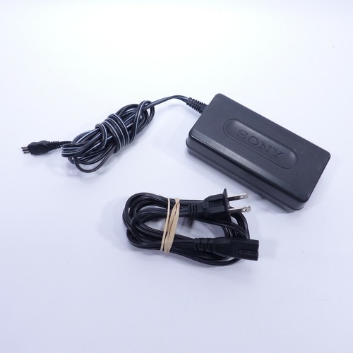 Sony Power Adapter + US Plug AC-L10B AC 100-240V 8.4V Tested & Working ...