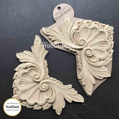 WoodUbend Heat Bendable Molding Pack of Two Decorative Plaque WUB1227 ...