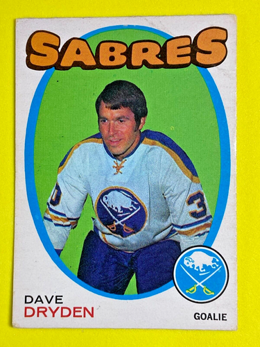 Dave Dryden 1971-72 O-Pee-Chee #159 Crease | eBay