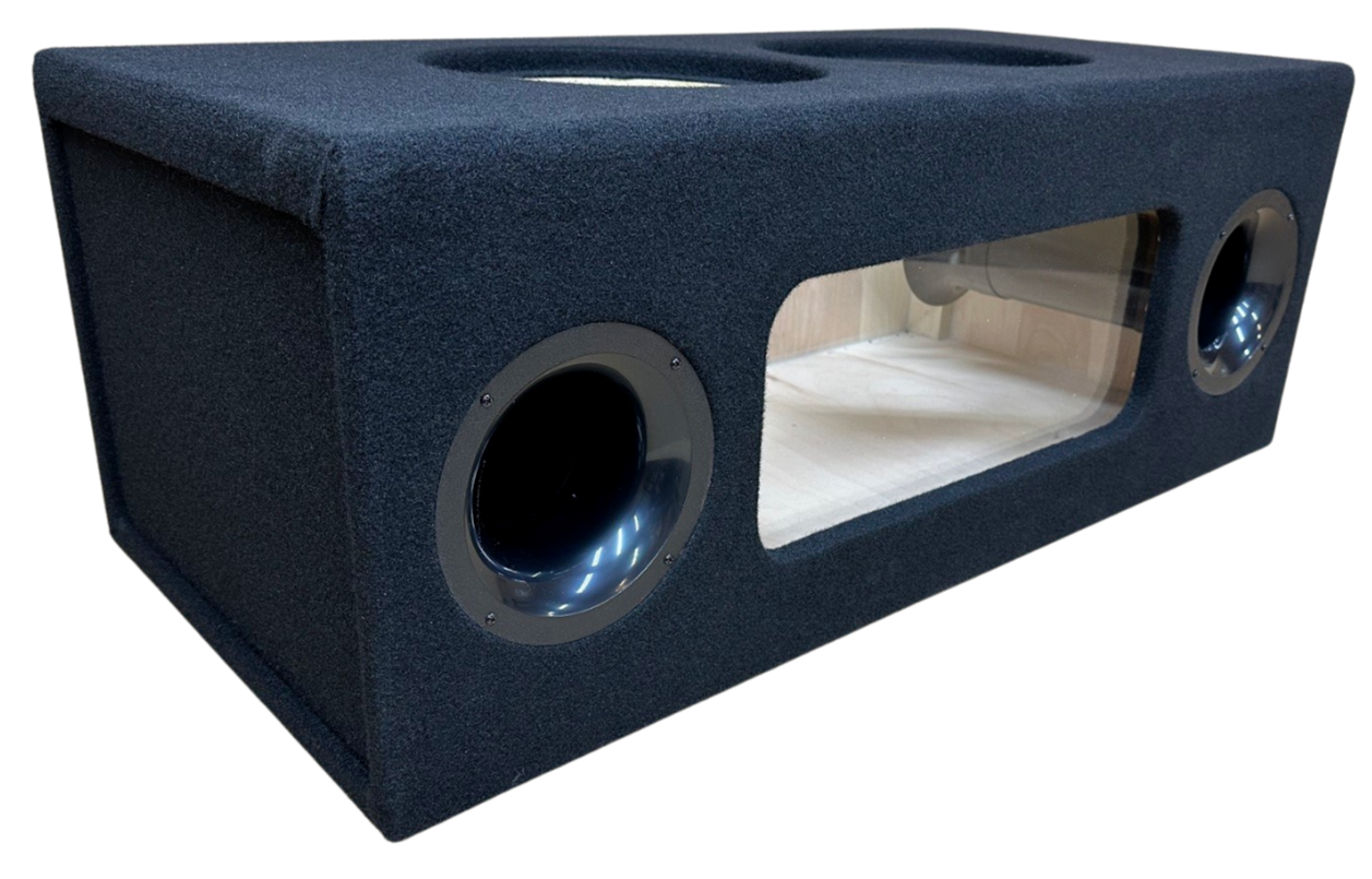 For 2 10" Deaf Bonce Apocalypse Subs ~ Custom Ported Sub Box Subwoofer ...