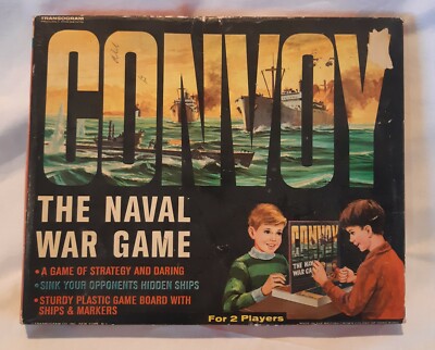 Vintage Convoy The Naval War Board Game Transogram Co. New York ...