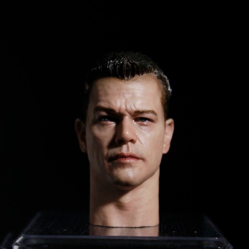 1:6 Head Sculpt Matt Damon Agent Carved Fit 12inch Male Action Figure ...