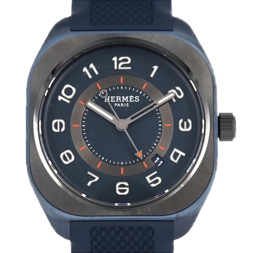 Authentic HERMES HERMESH08 TI SP1.744 TI Automatic #260-006-592-4143 | eBay