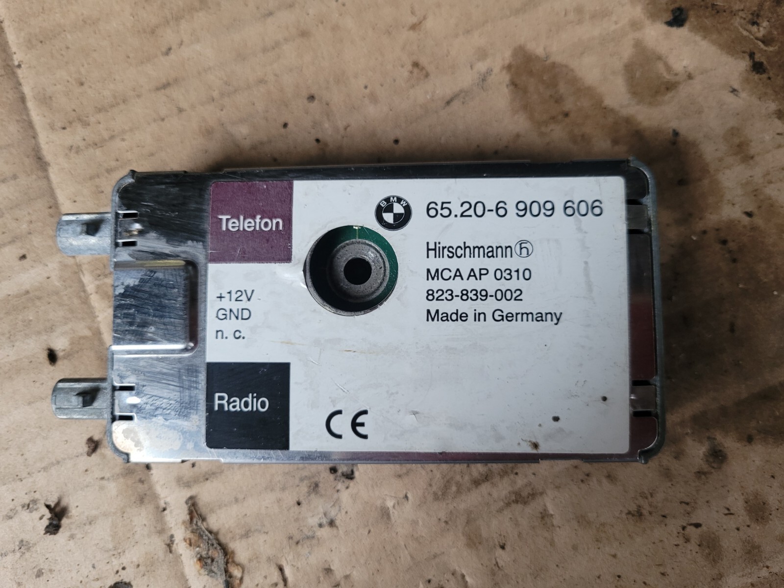 BMW E46 330CI CONVERTIBLE CABRIO AERIAL ANTENNA BASE RECEIVER UNIT ...