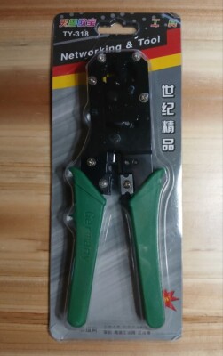 Sealed RJ45 RJ12 RJ11 Modular Crimper for Cat5 Cat5E Cat6 Cat6A 8P/6P ...