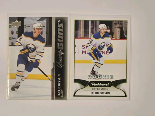 2021-22 UD Lot of 2 Ice Hockey ROOKIE Cards - Jacob Bryson Buffalo ...