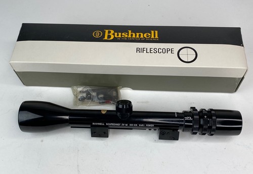 Bushnell ScopeChief 3x-9x IV-M Command Post & Crosshair Rifle Scope ...