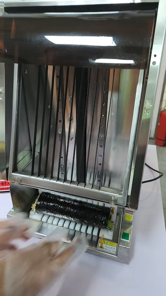 Commercial Sushi Rolling Cutter Electric Sushi Pieces Cutting Slicer ...