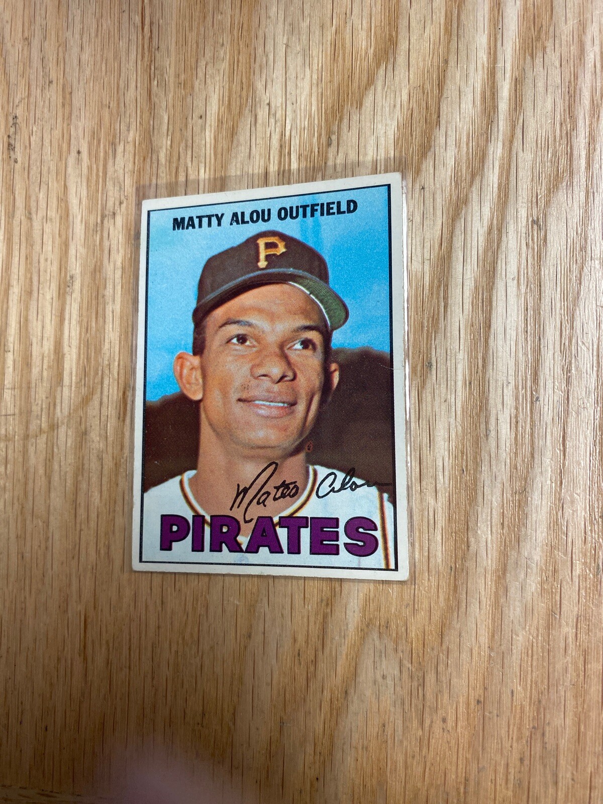 1967 Topps Baseball Matty Alou Pittsburgh Pirates Card #10 | eBay