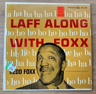 LAFF ALONG WITH FOXX 1960s Comedy album LP record DOOTO Redd Foxx | eBay