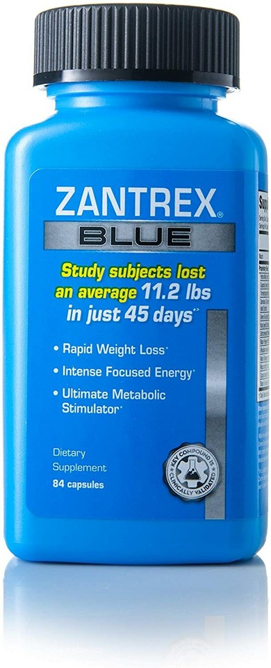 Basic Research Zantrex-3, Fast Weight Loss Supplement,84 Capsules ...