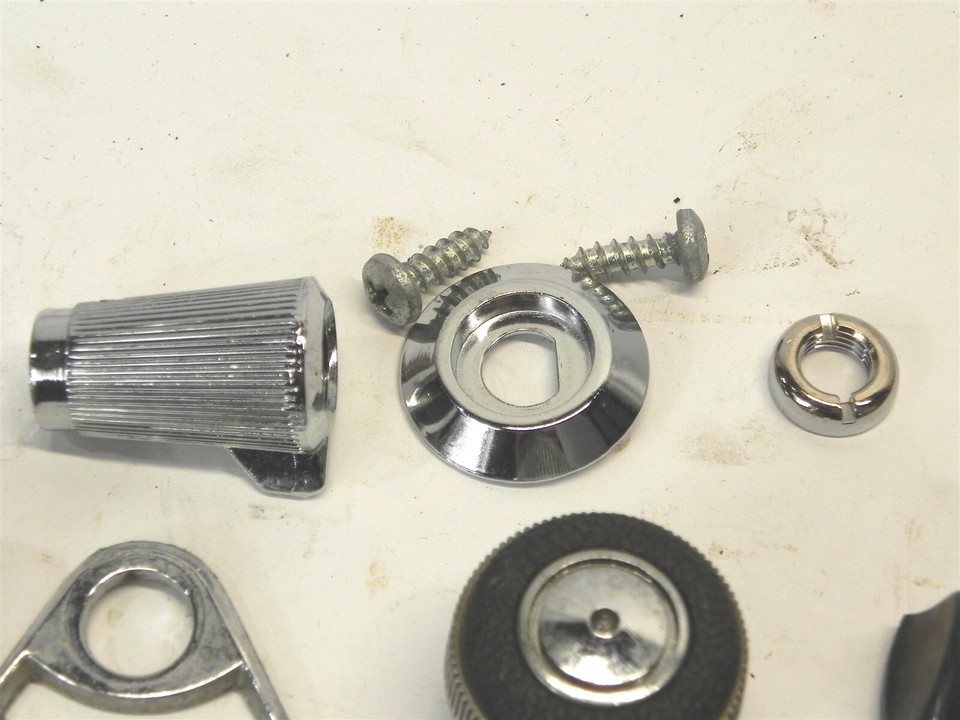 LOT OF VINTAGE USED 1960'S-1970'S AMC SWITCH KNOBS BEZELS TRIM PIECES ...