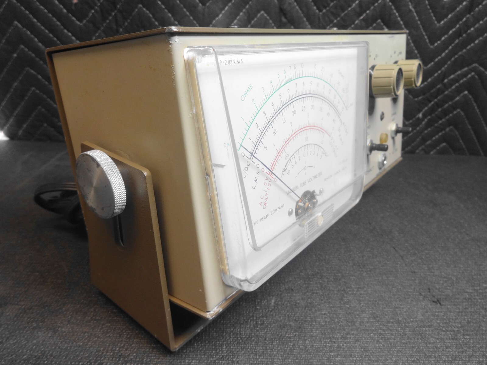 Heathkit VTVM MODEL IM-28 Vintage Vacuum Tube Voltmeter Tester w/ PK-3A ...