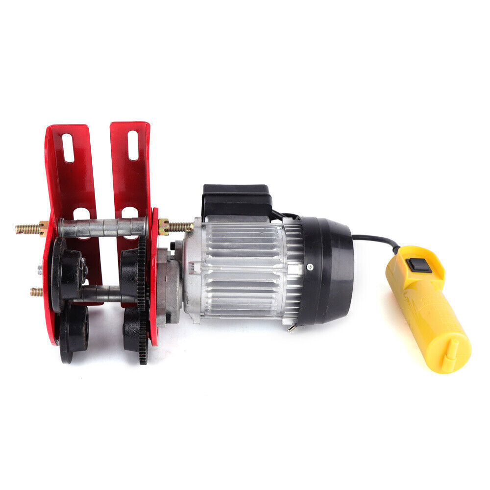 Electric Hoist Trolley Winch Overhead Crane 3m Lift 1400r/ min+I-Beam ...