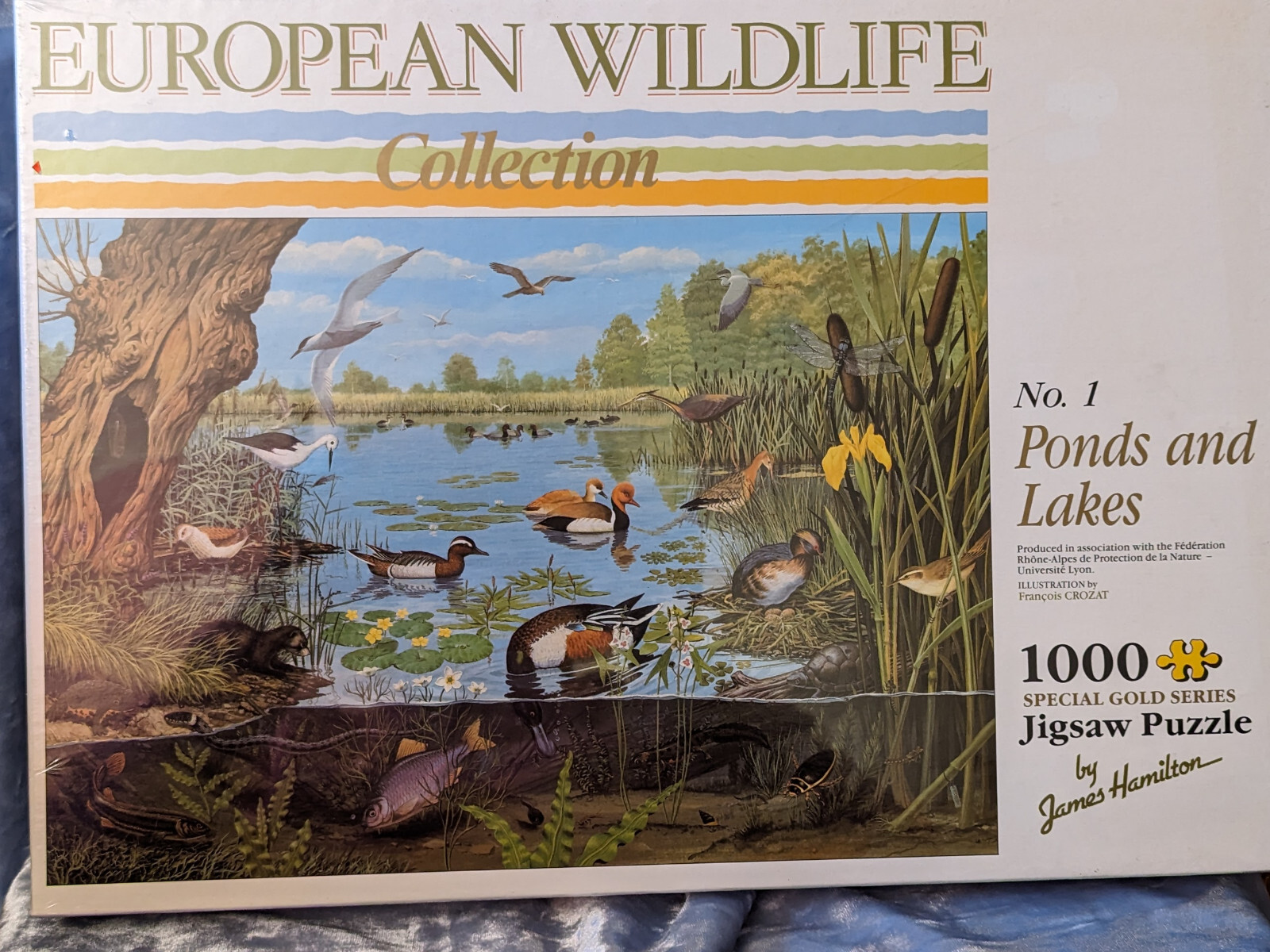 Special Gold 1,000 #1 Ponds & Lakes Jigsaw Puzzle by James Hamilton NEW ...