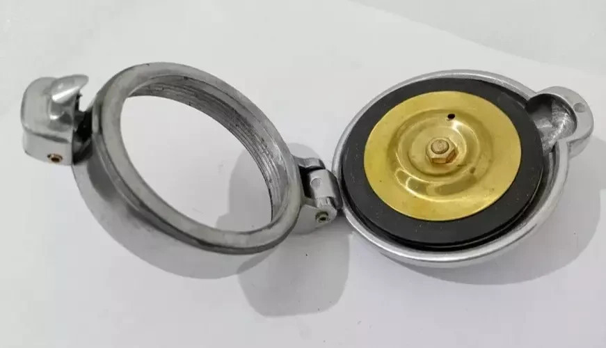 Flip Up Gas Petrol Fuel Filler Monza Cap Alloy 2" Inch Threaded Neck | eBay