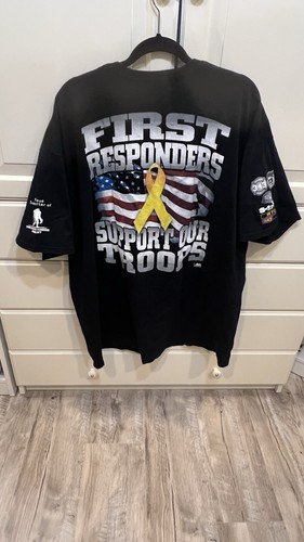 First Responders Support Our Troops T Shirt | eBay