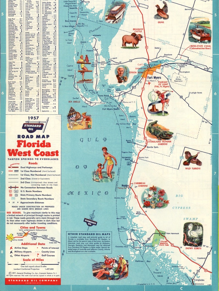 Florida Maps Gulf Coast