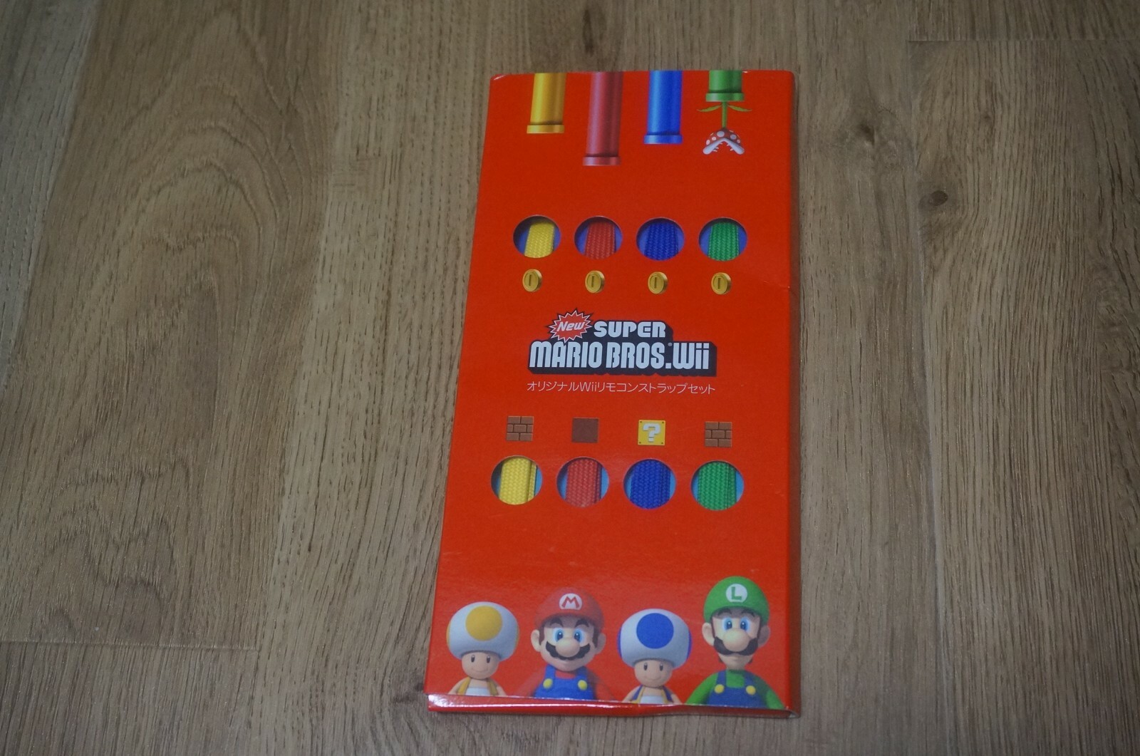 Club Nintendo Original japan Limited Wii Remote Controller Strap 5 set ...