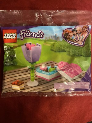 LEGO Friends (30411) Chocolate Box & Flower - Polybag - New! Free ...