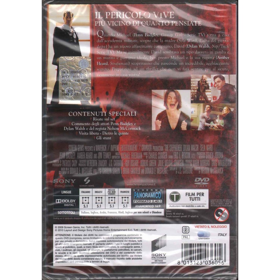 Il Segreto di David - The Stepfather Director's Cut Sigillato ...