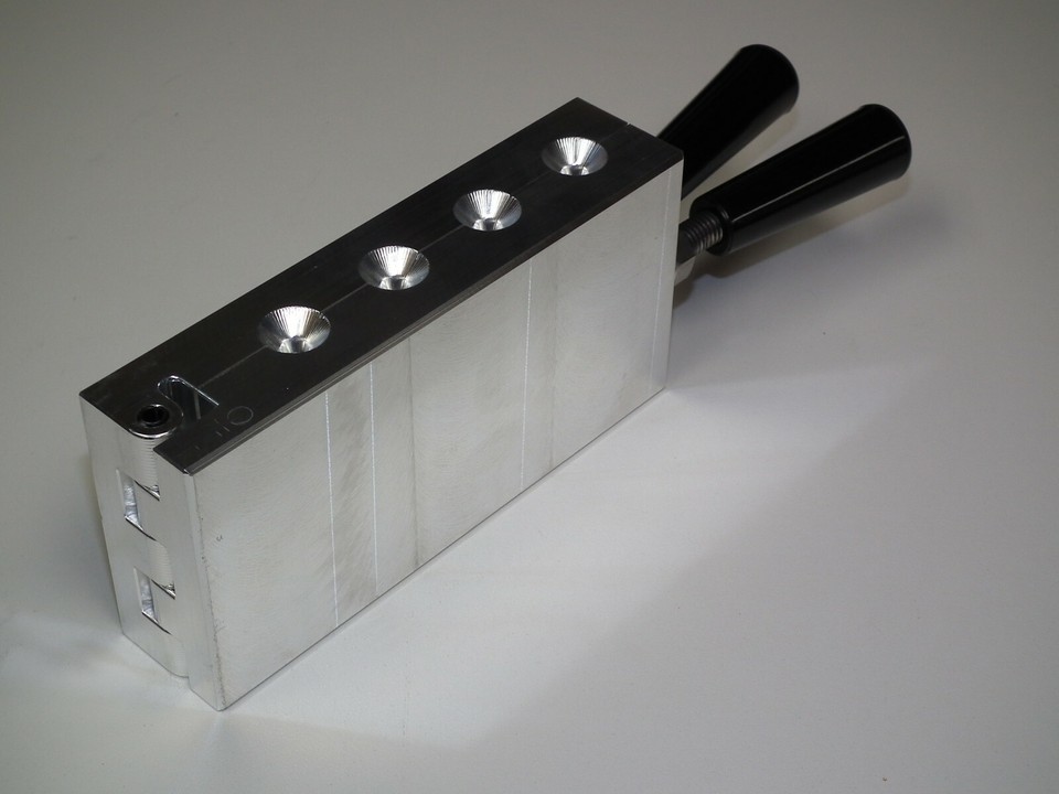 Saltwater Bullet Jig -5 mold 1.5,2oz ELF Colar CNC Aluminum USA Flair ...