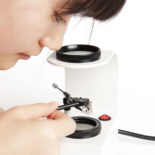 Jewelry tabletop polariscope Desktop magnifier Gem identification tool ...