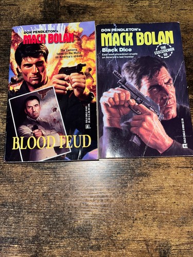 Don Pendleton lot of 2 paperback books from The Executioner & Mack ...