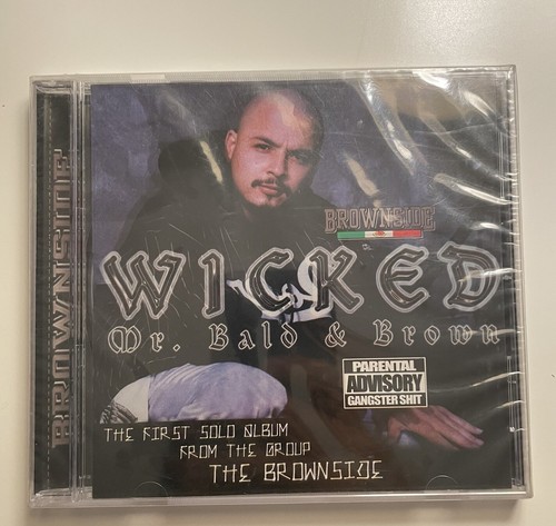 Mr. Bald & Brown Wicked CD 2000 Santeros Records Hip Hop The Brownside ...