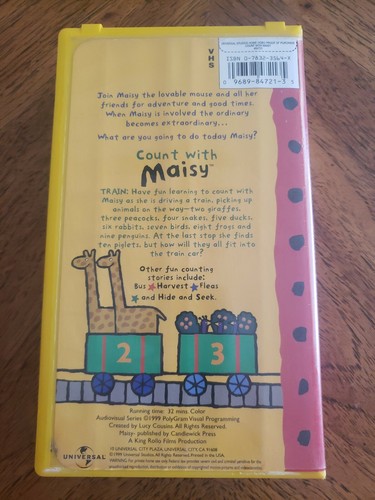 Count With Maisy (VHS, 1999) Clamshell | eBay