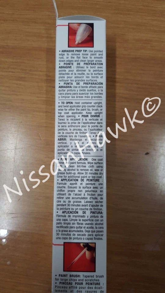 OEM Nissan Touch-Up Paint + Clear Coat "METALLIC SLATE" Color Code KBC ...