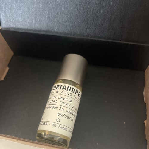 Le Labo Coriandre 39 Mexico City Exclusive Scent 15ml/ 0.5oz. New In ...