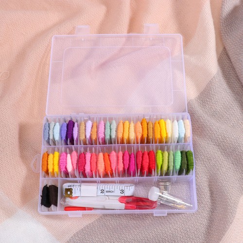 Embroidery Tool Set Basic Sewing Kit Colorful Threads Tools Cutter | eBay