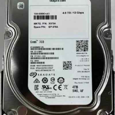NetApp X375A 4TB 7.2K 12Gbps 3.5 "NL-SAS Hard Disk DS460C X375A-R6 | eBay