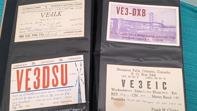 qsl cards over 200 lot all over the world and usa 40 50 60 ham radio | eBay