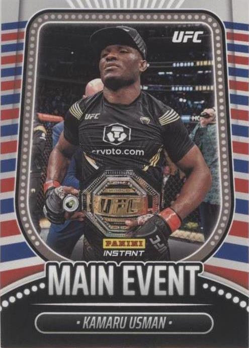 2022 Panini Instant UFC - Main Event Kamaru Usman #ME3 /700 for sale ...
