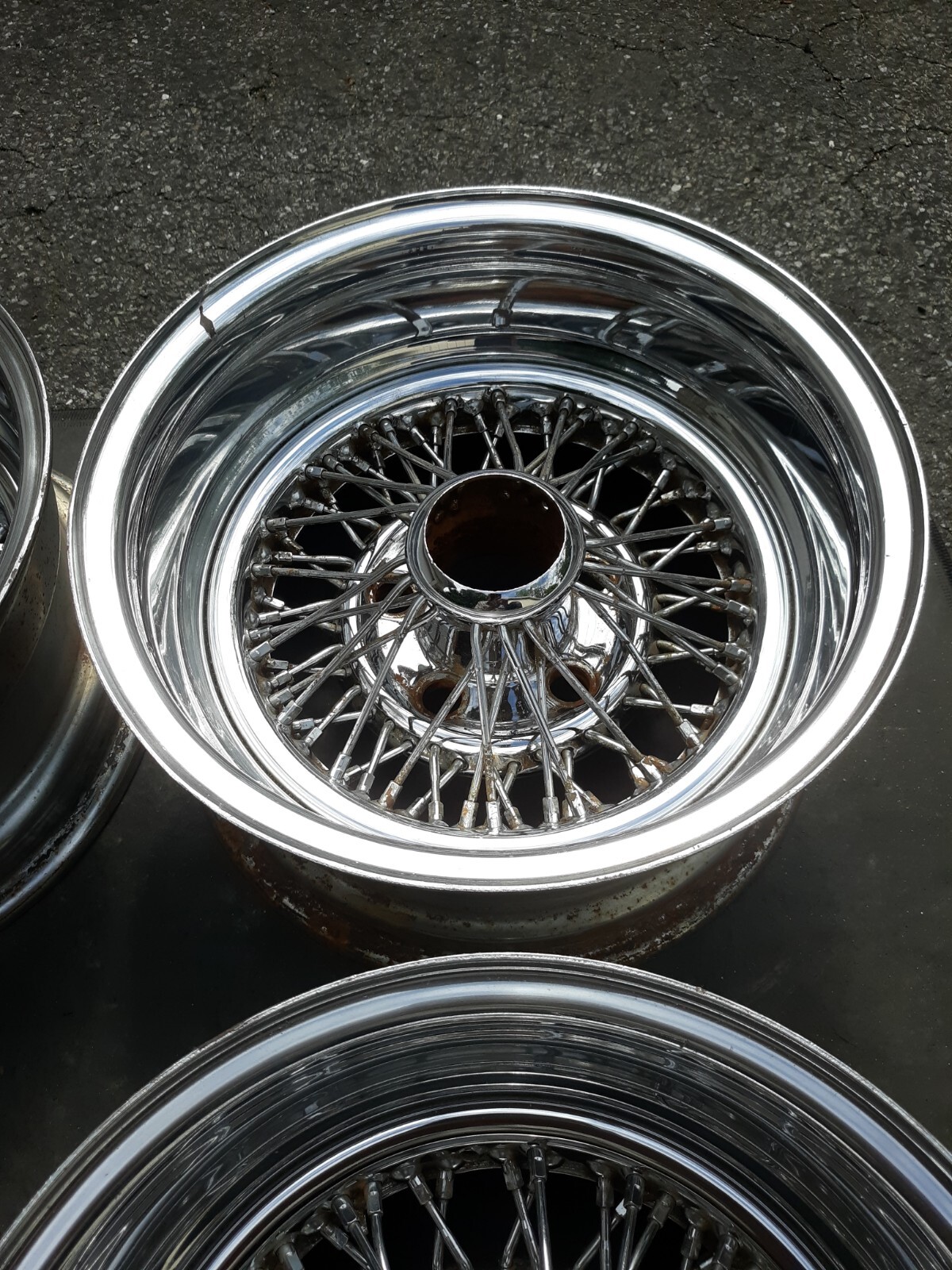 Wire Wheels by Appliance 14x7 Chevy / GM Set 1978 | eBay