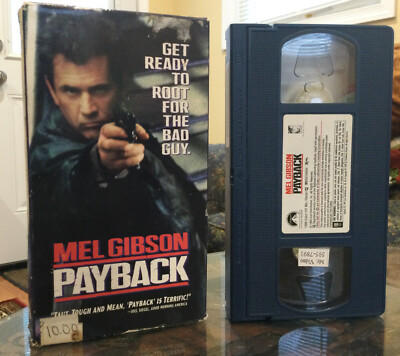 Payback (VHS, 1999) Mel Gibson Point Blank remake 97363363231| eBay