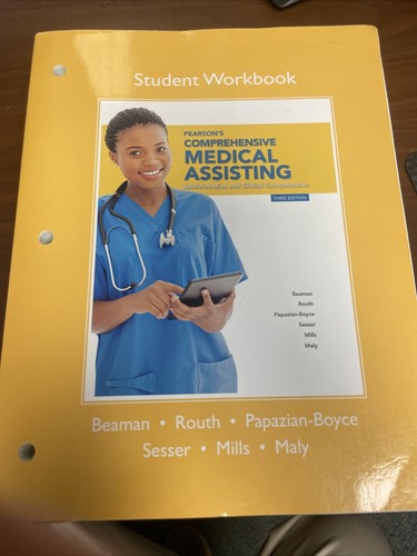 Student Workbook for Pearson's Comprehensive Medical Assisting by Ron ...