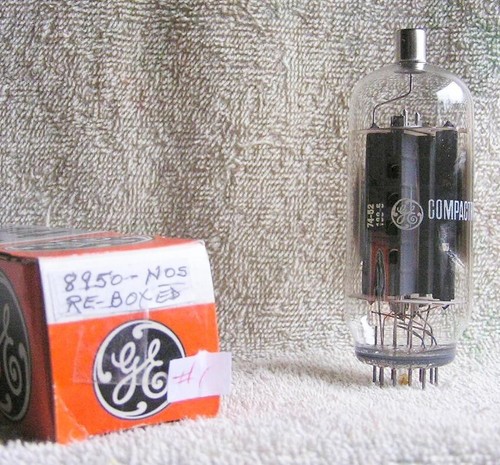 8950 TUBES~NOS~60 DAY GUARANTEE~VACUUM~RADIO~AMPLIFIER~HAM~SHORT~VALVE ...