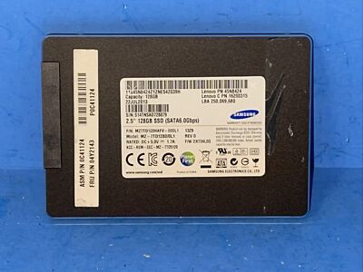 Samsung MZ7TD128HAFV-000L1 - 128GB 6Gbps SATA 7mm Thin 2.5 Samsung MZ7TD128HAFV-000L1 - 128GB 6Gbps SATA 7mm Thin 2.5