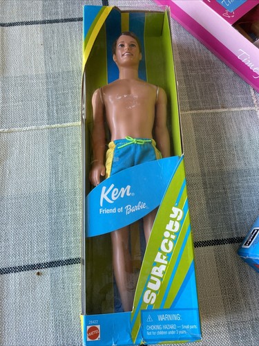 Barbie - Ken Surf City Doll Blue Eyes Mattel 2000 *Brand New* | eBay