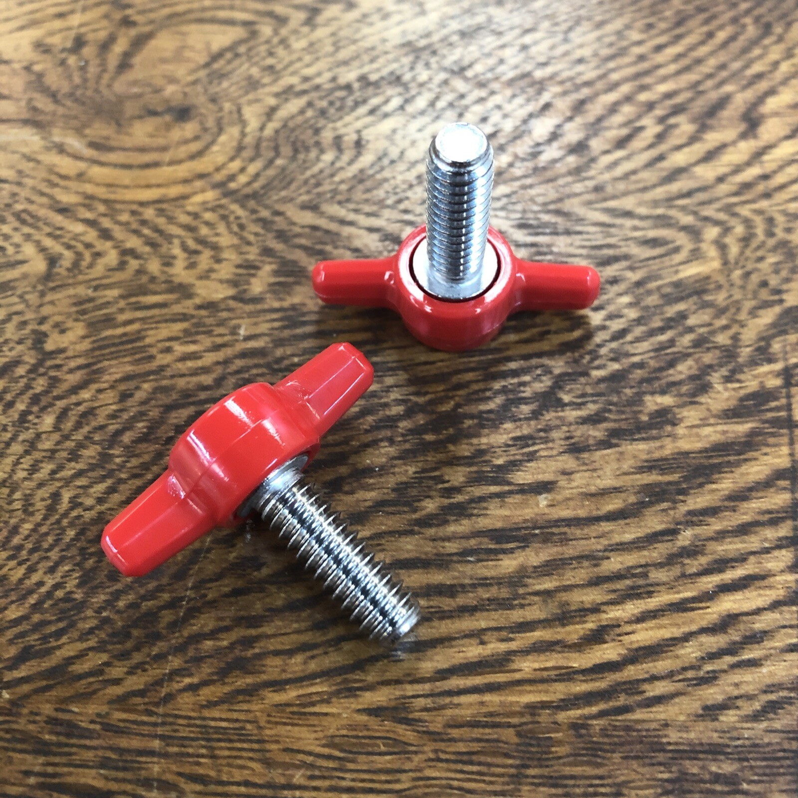 1/4-20 x 3/4" UNC T Knob Thumb Screw Delrin Head ZincPlated Steel Pack ...