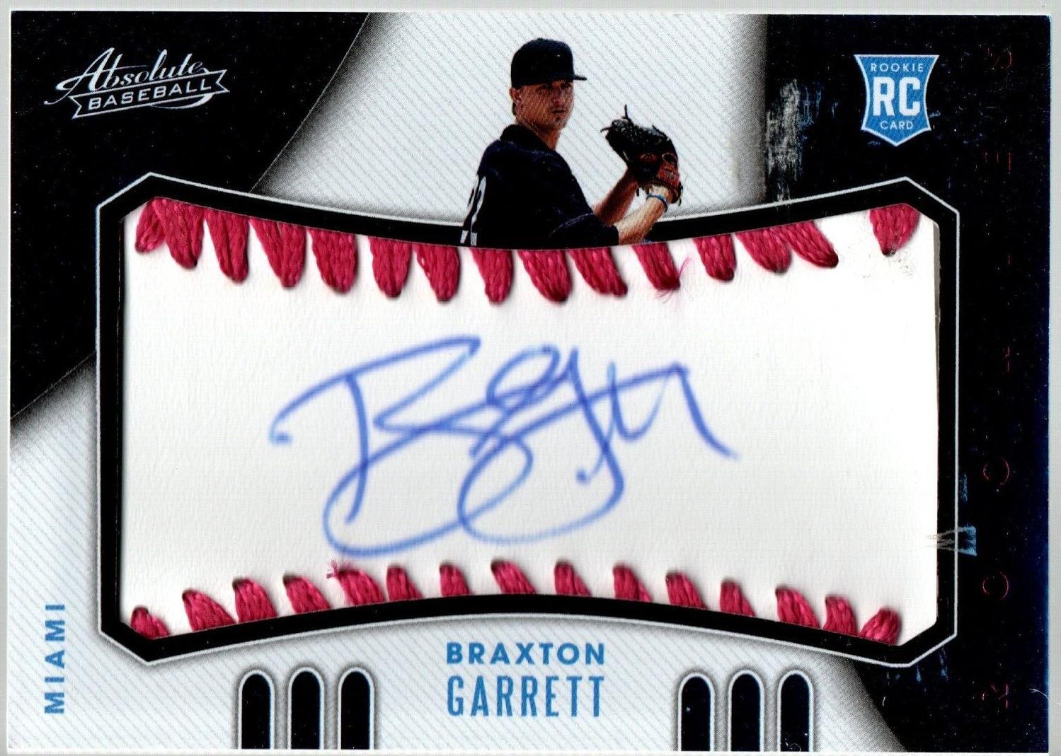 2021 Panini Absolute - Rookie Baseball Material Signatures Braxton ...